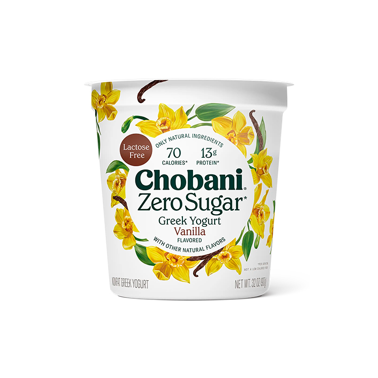 CHOBANI ZERO SGR VANILLA | Catálogos Online